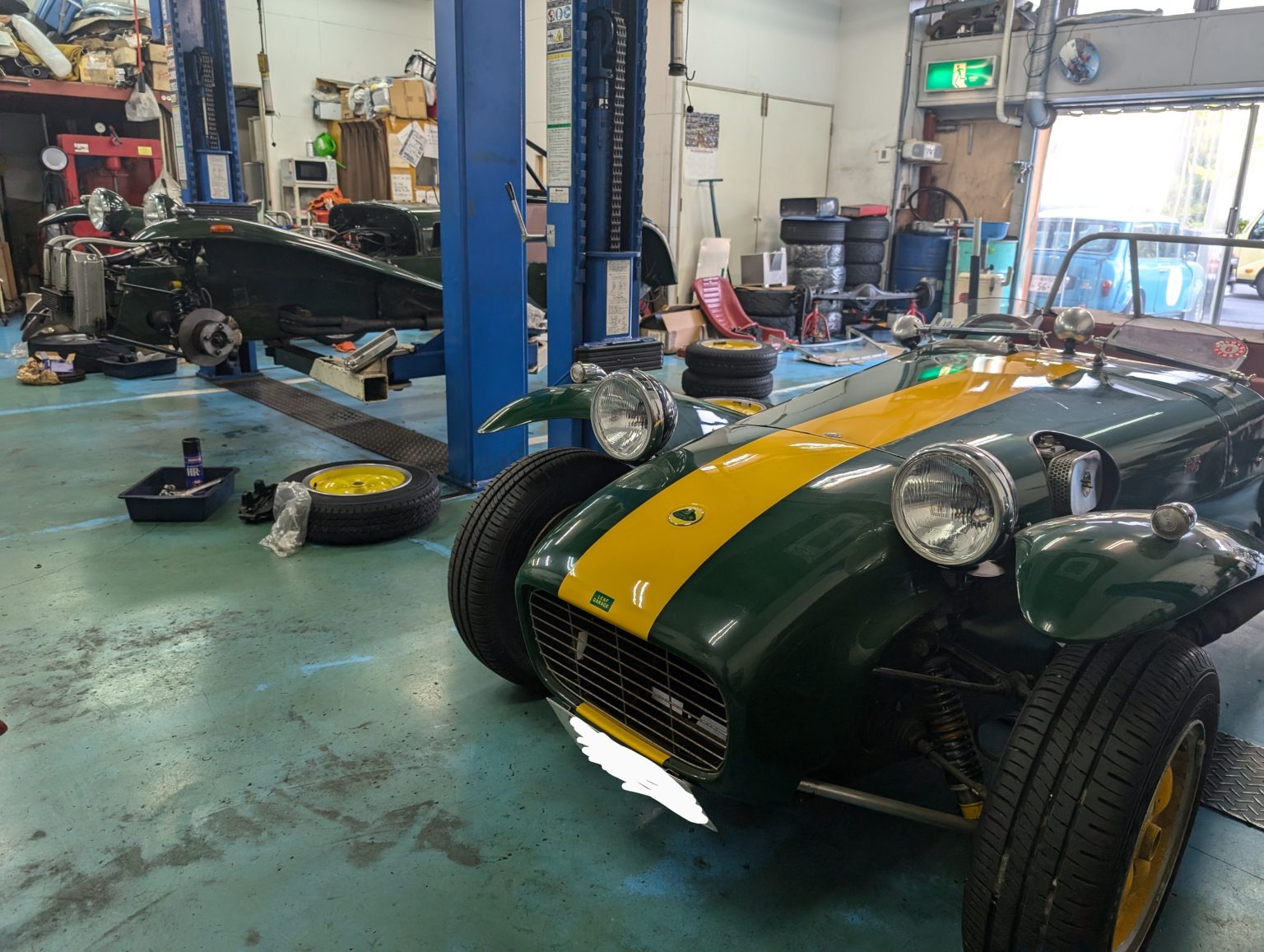 Two Lotus Seven Sr.Two | 【スーパーセブン・ロータス・スプリジェット・クラシックミニ・ローバーミニ】英国車のメンテ ...